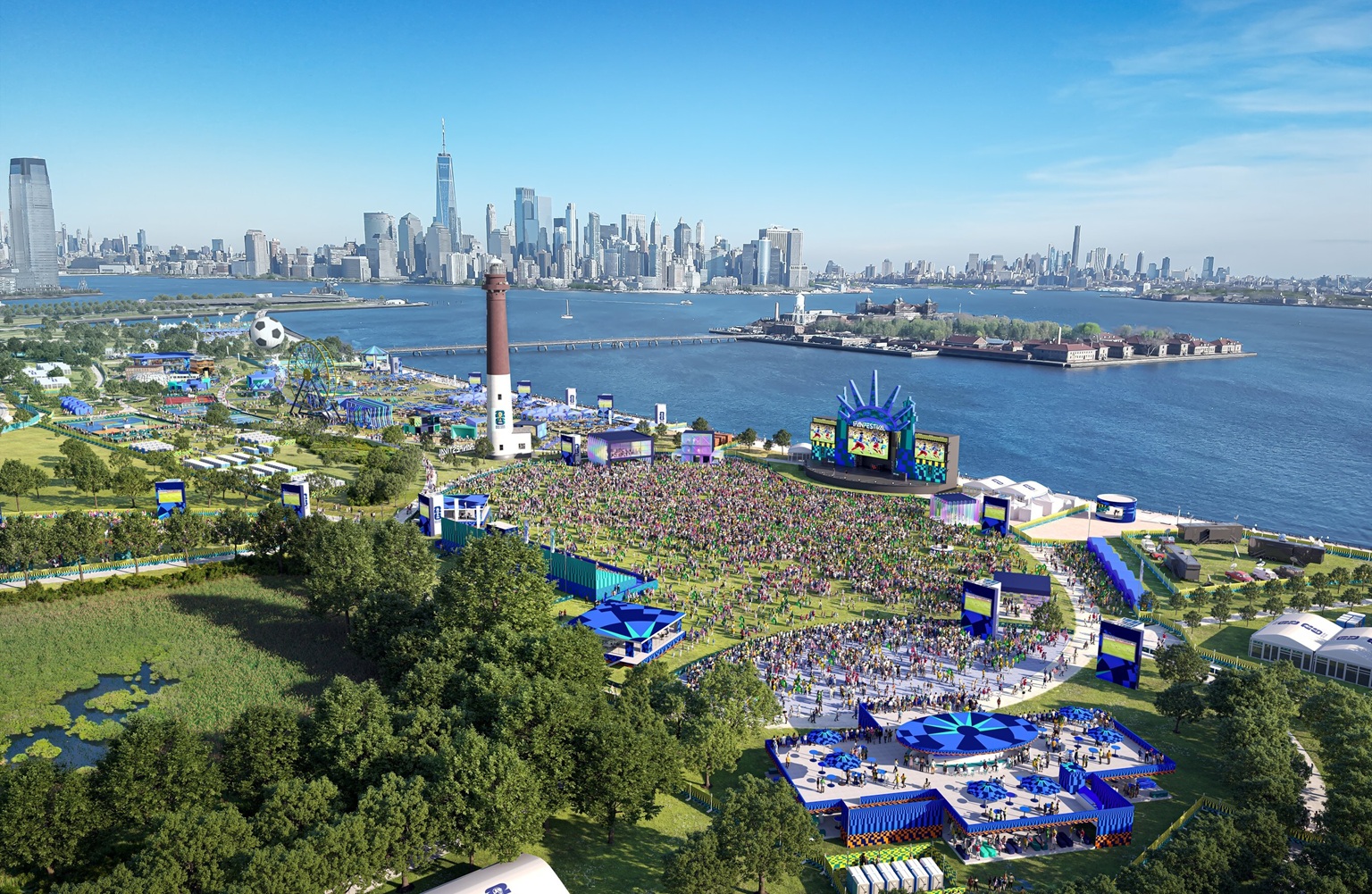 With great fanfare, NY/NJ Host Committee launches Liberty State Park as ...