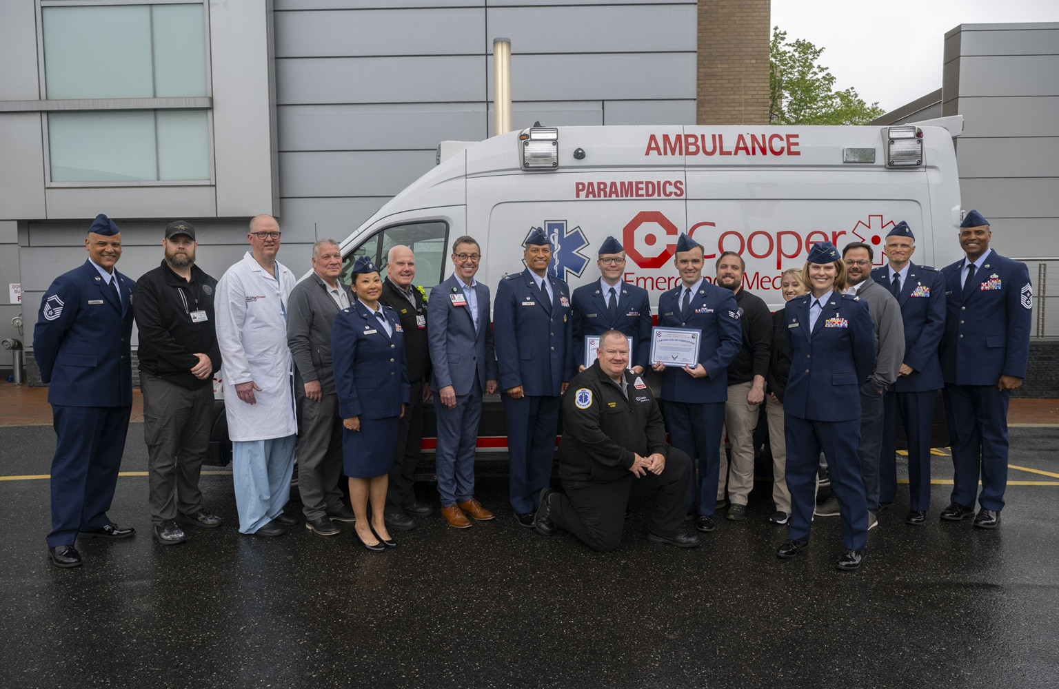Cooper University Health Care hosts inaugural air force paramedic ...