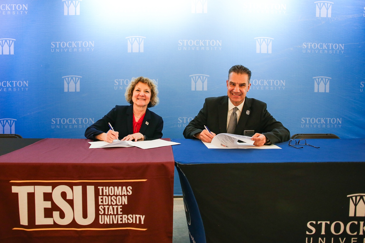 TESU/Stockton partnership empowers students to earn college credit for ...