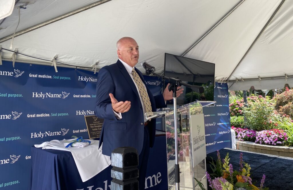 A Noble gesture: Holy Name Medical Center grateful for transformative ...
