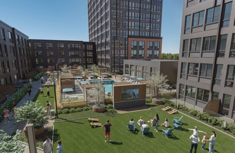 Jersey City's West Side Square reveals new renderings following topping ...