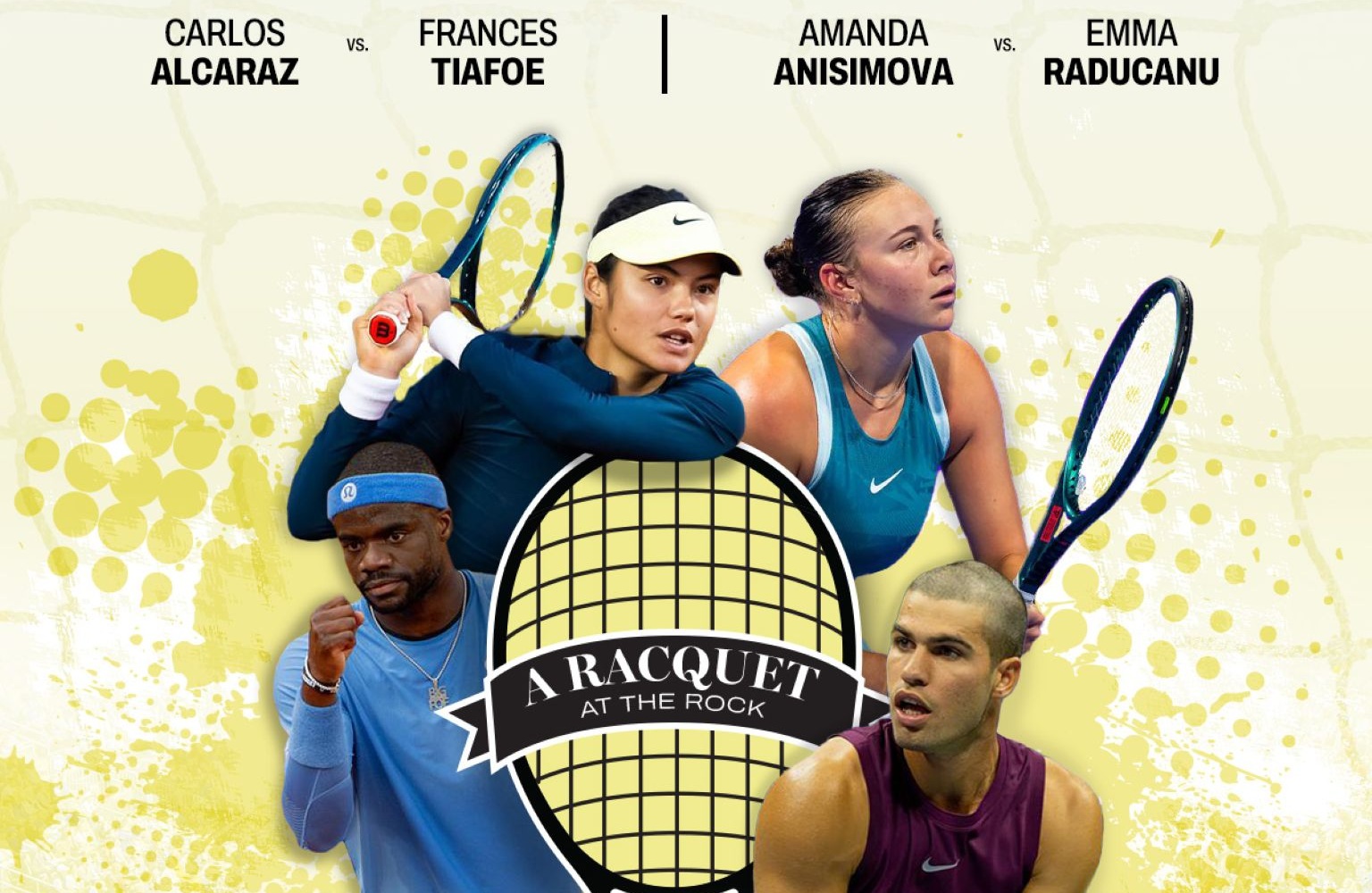 Racquet at the Rock will feature pro tennis No. 1 in Newark
