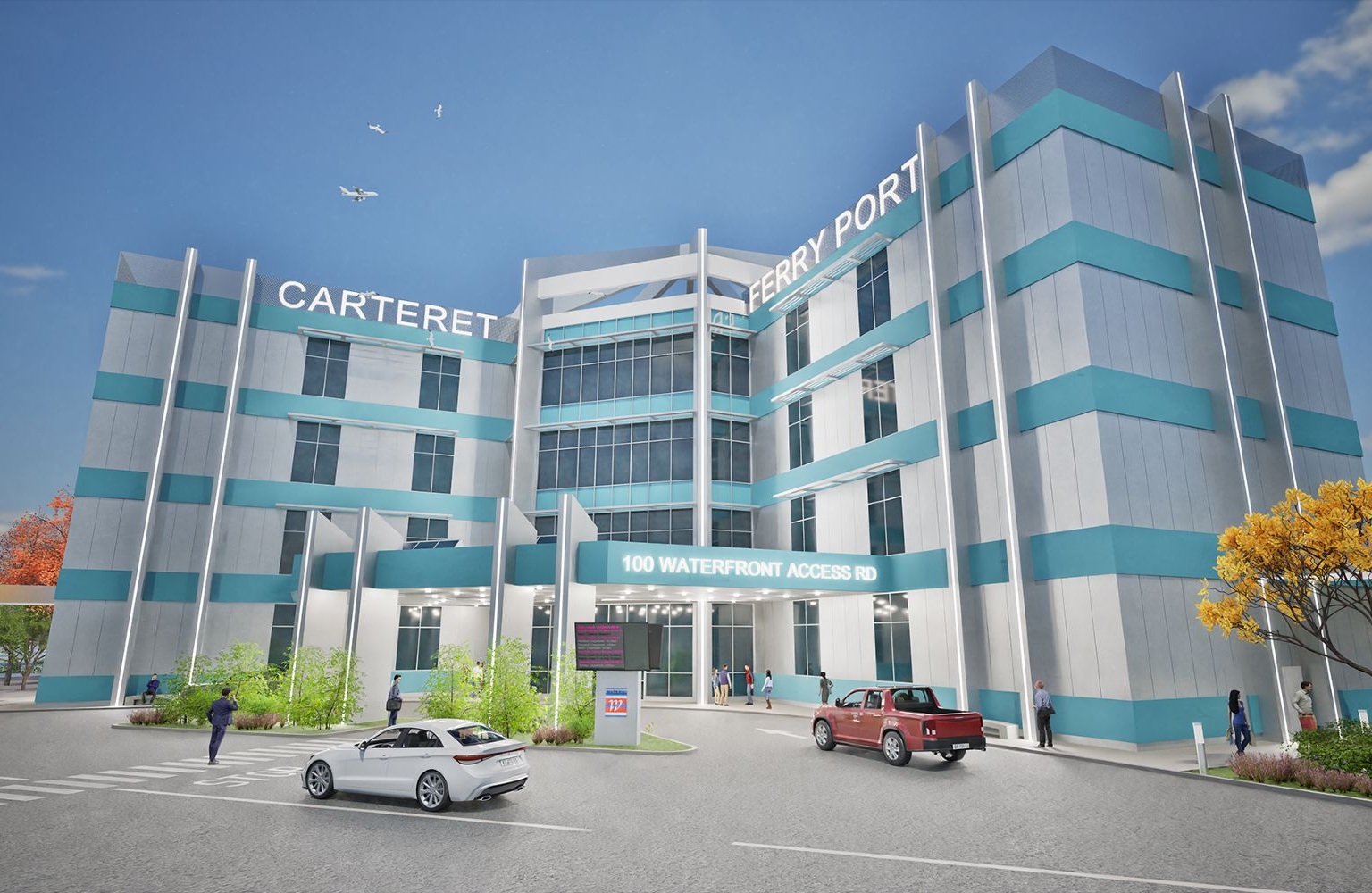 Carteret awards $47.5M contract for multi-level ferry terminal - BINJE ...